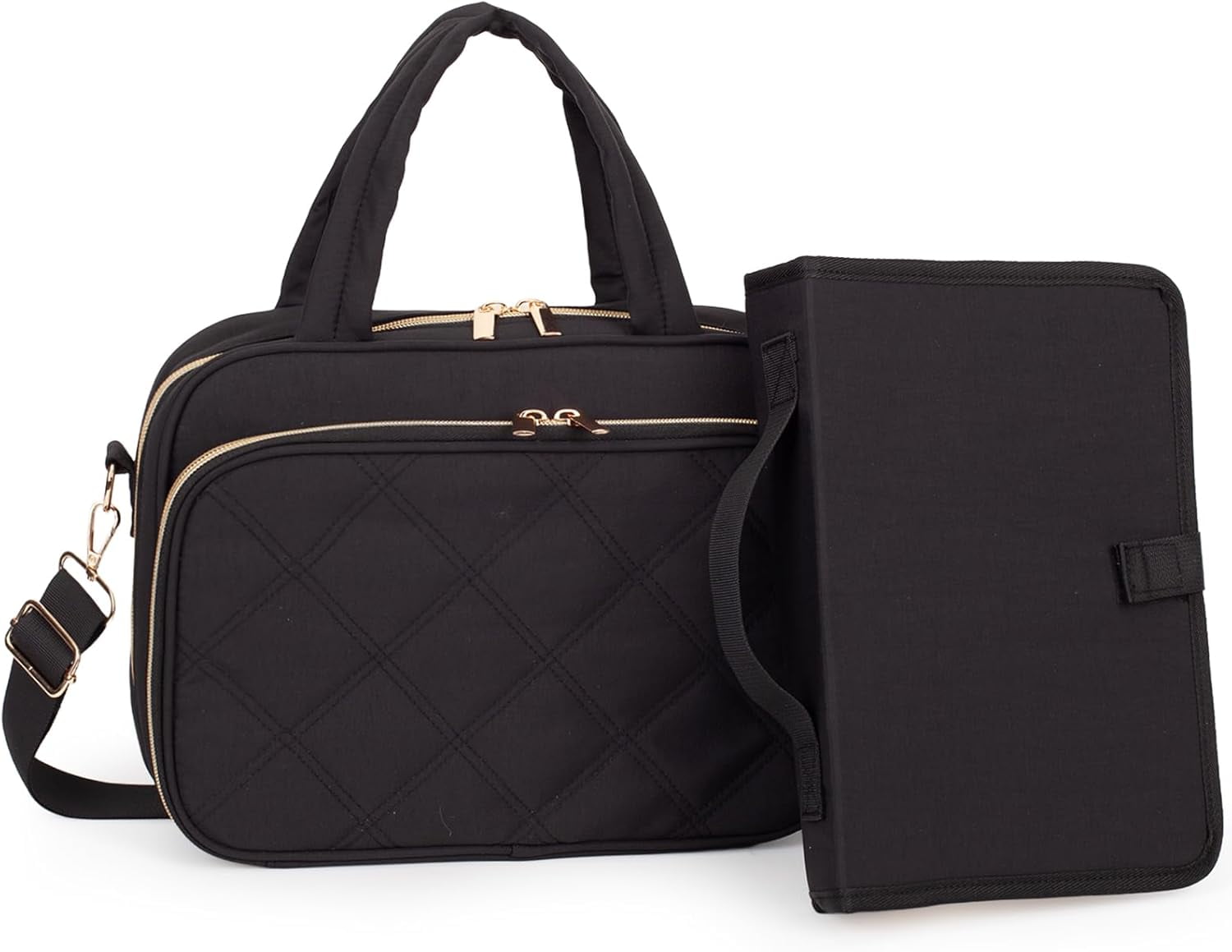 Large Cover for Women,2 Compartments Carrying Case With Handles Strap ...
