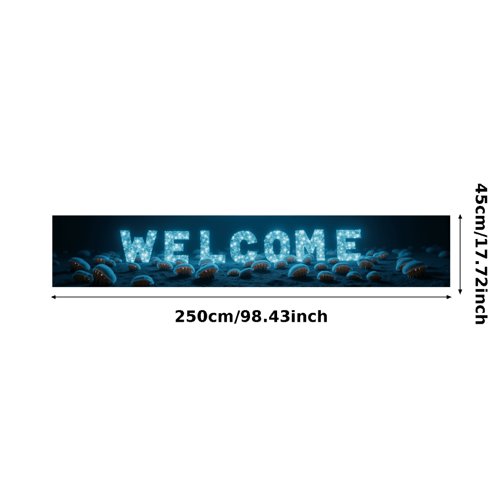 Large Creative Welcome Banner Desert Themed Background Party Decoration ...