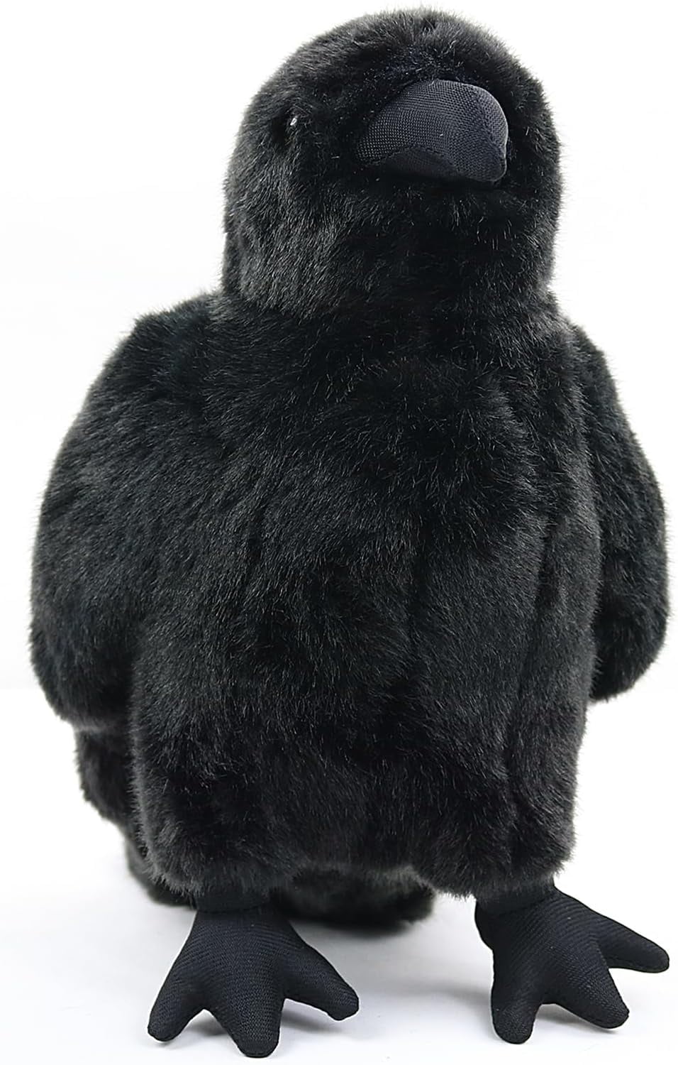 Large Crow Stuffed Animal Realistic 10.2'' Black Crow Plush Stuffed ...