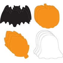 Big Dot of Happiness Pastel Halloween - DIY Shaped Pink Pumpkin Party ...