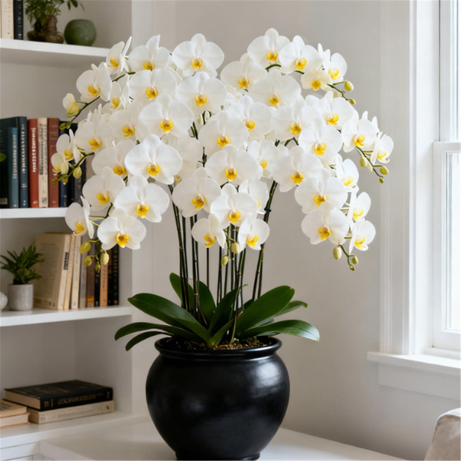 Large Cymbidium Style Garden Stake for Indoor Decoration, Luxe Gorgeous ...
