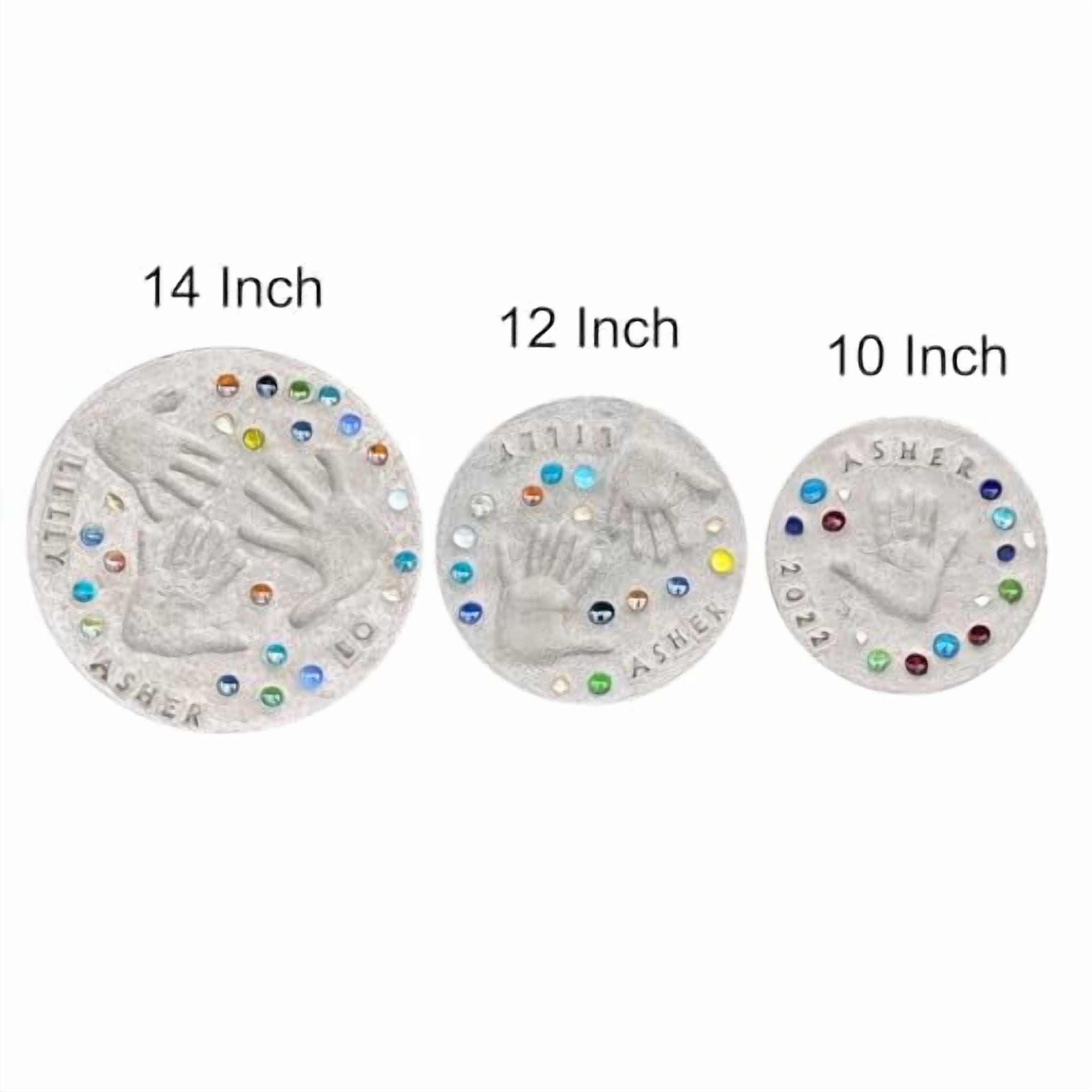 Large DIY Stepping Stone Kit, Handprint Stepping Stone, Mother's Day ...