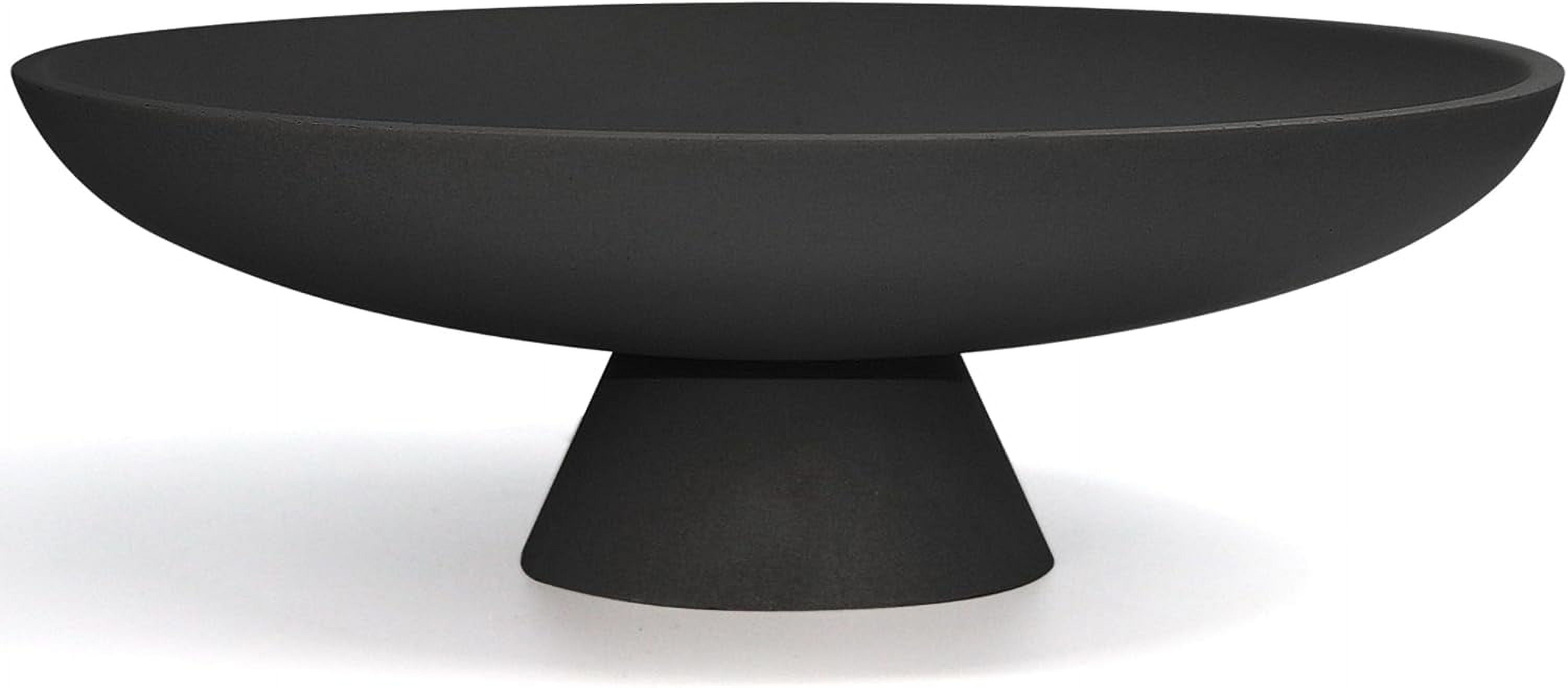 Large Decorative Bowl, Modern Resin Pedestal Bowl for Home Decor ...