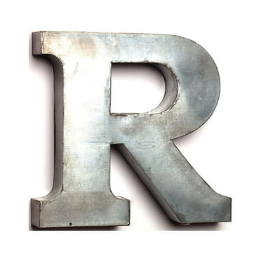 Large Tin Letters - Walmart.com