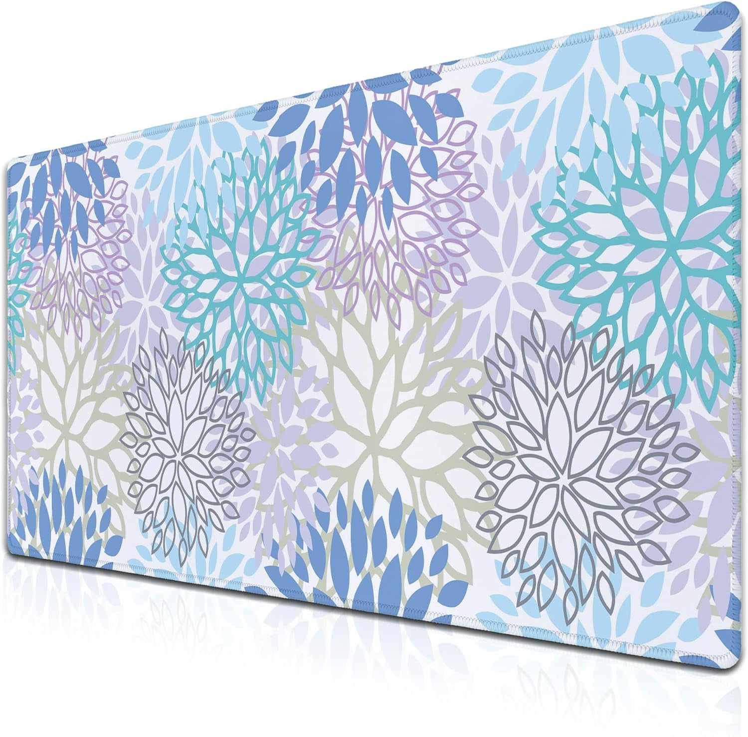 Large Desk Mat Algae Leaves Game Mats, Office Mousepad Big Mouse Pads ...