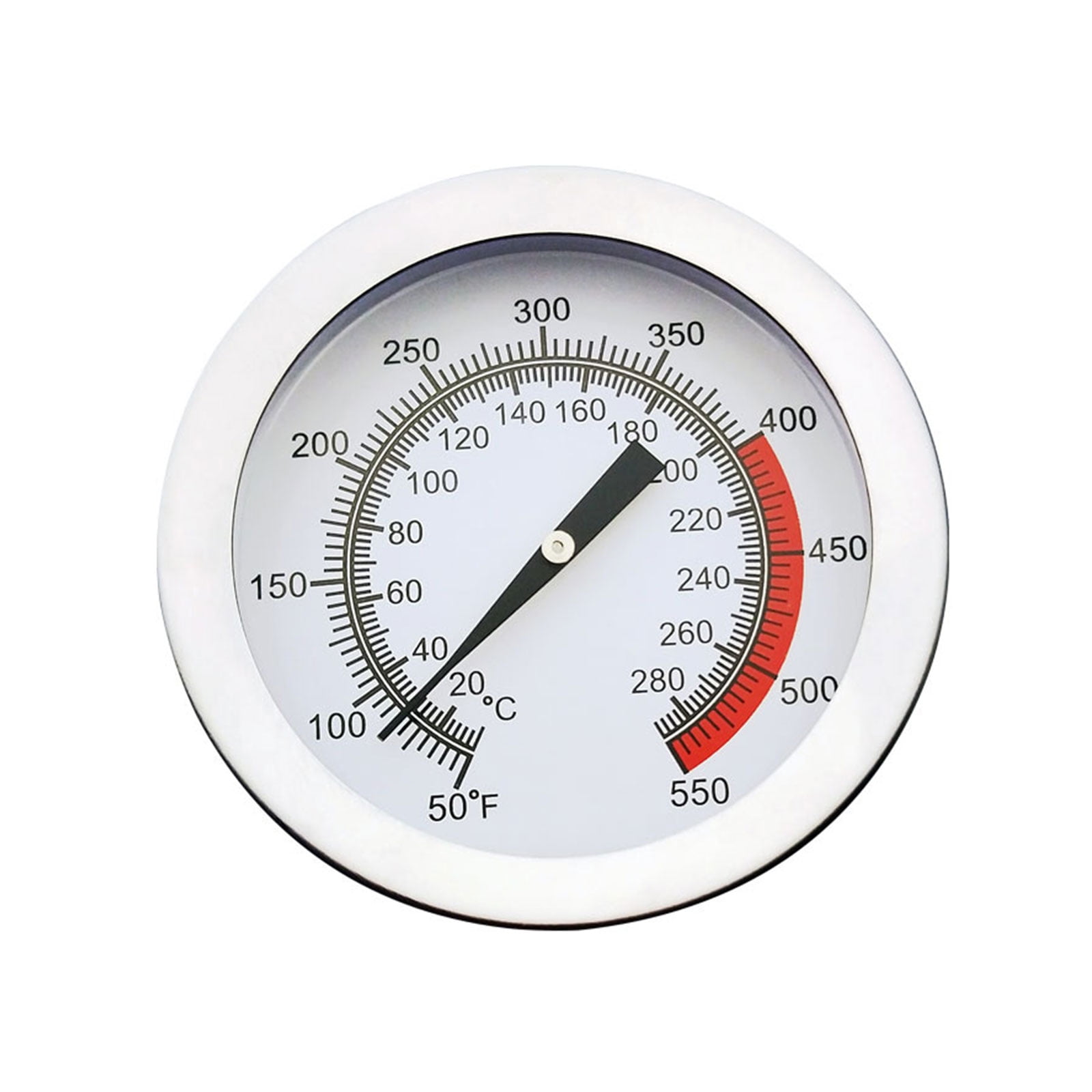 Large Dials Oven Thermometers 280°C, Stainless Steel Cooking for BBQ ...