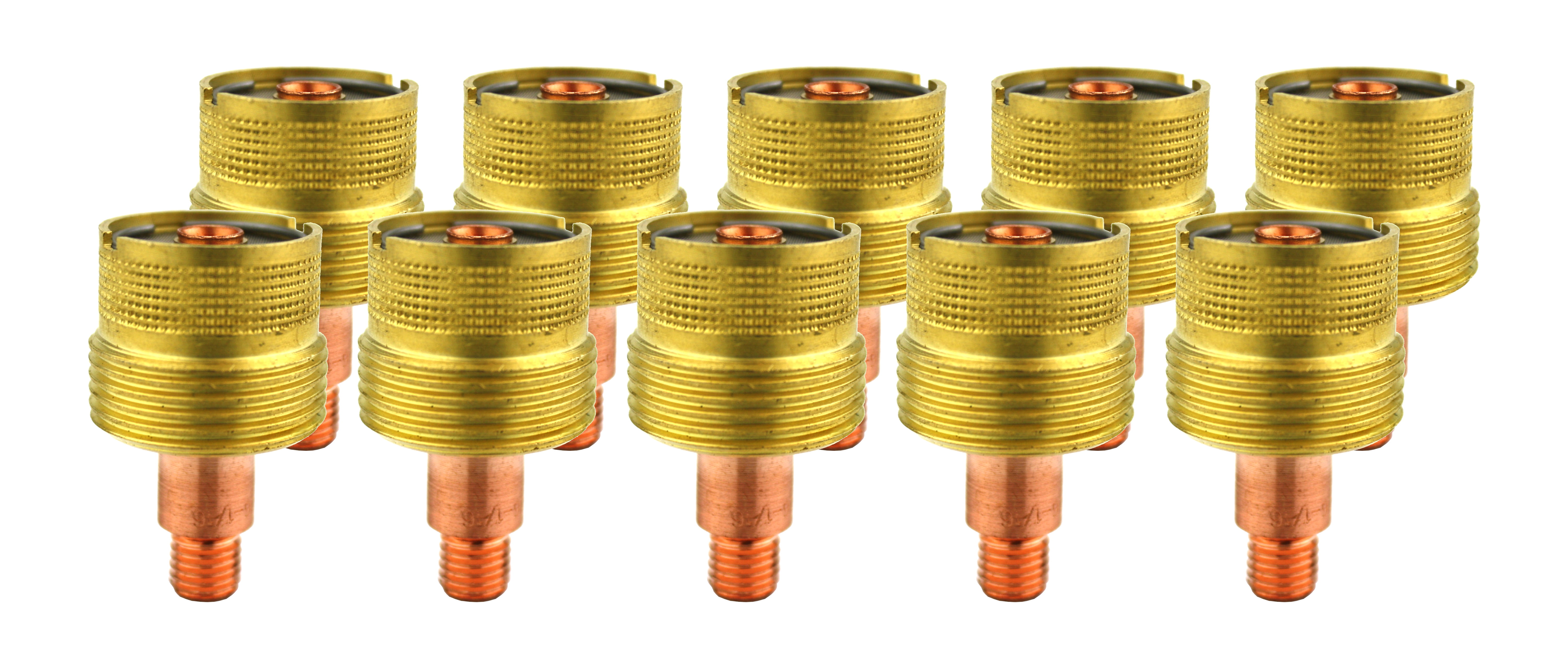Large Diameter Gas Lens Collet Body for TIG Welding Torches 9/20/25 - 3 ...