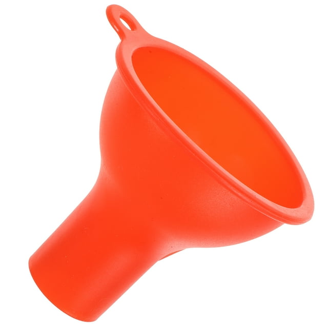 Large Diameter Oil Funnel Kitchen Funnels Funnel for Oil Silicone ...