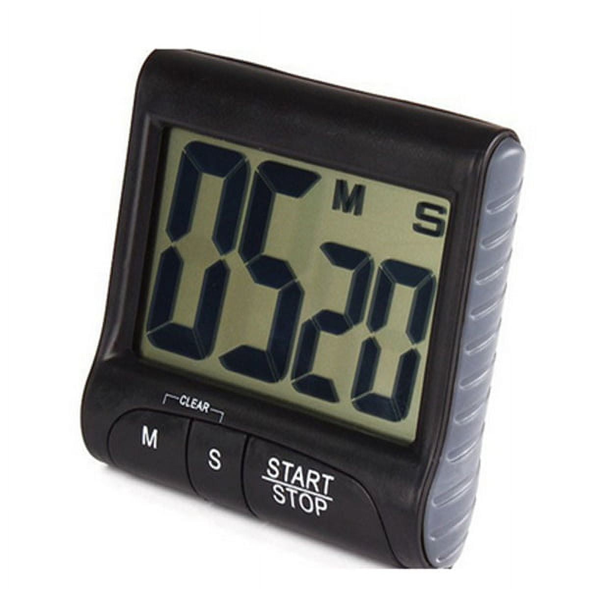 IFANLANDOR Digital Kitchen Timer Black Plastic 1Pack 3.2x2.8x1.0in ...