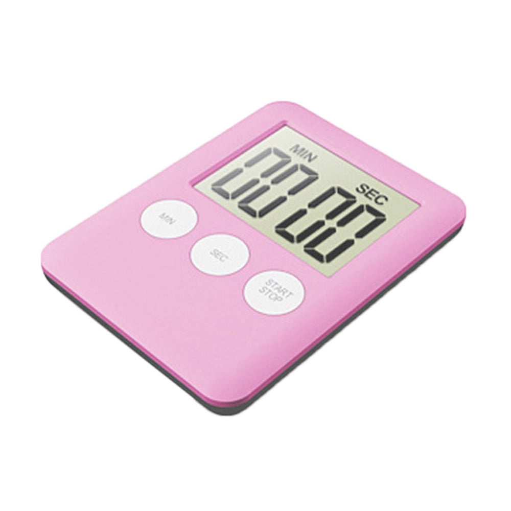 Large Digital LCD Kitchen Cooking Timer Count-Down Up Clock Alarm ...