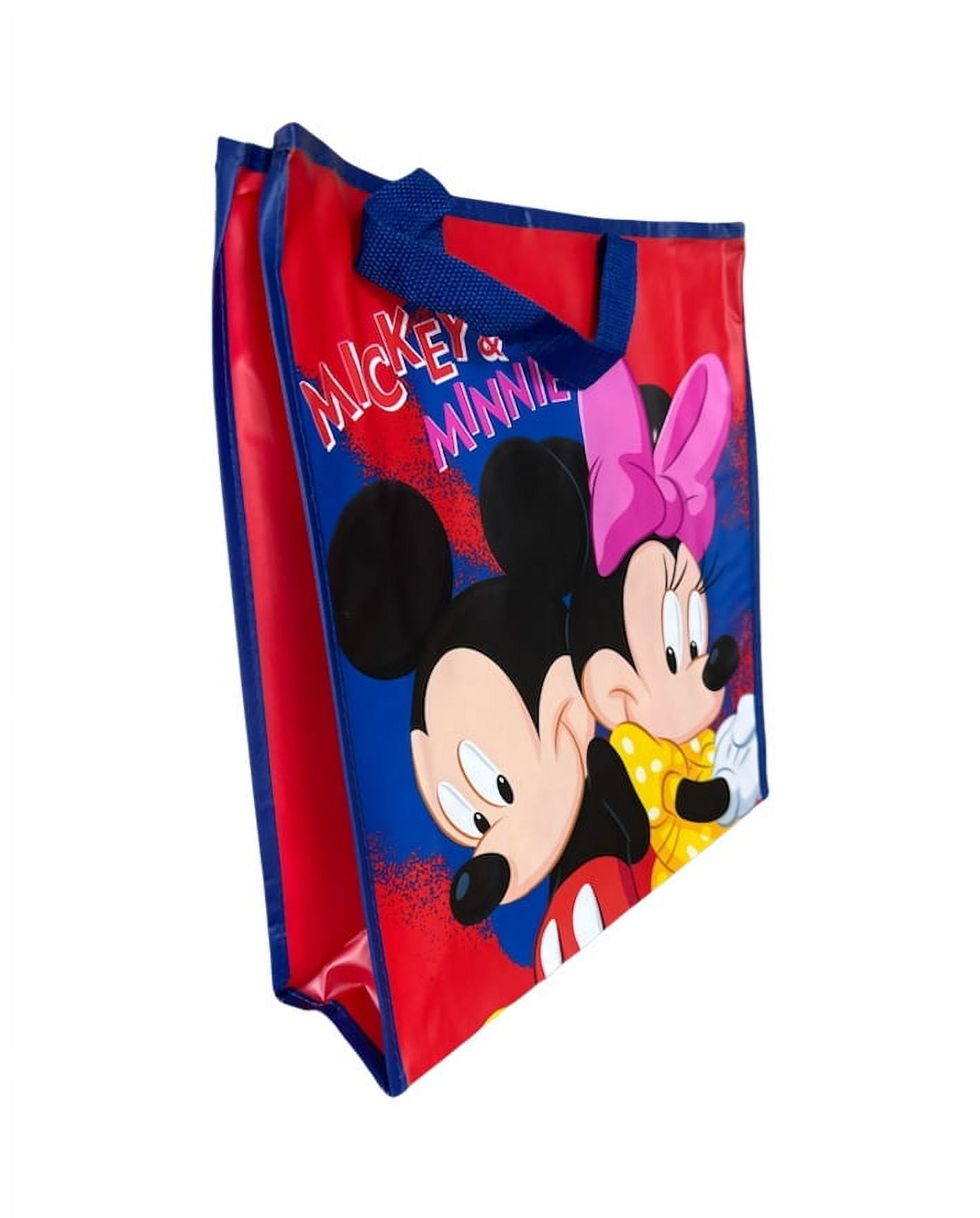 Large Disney Mickey & Minnie Recyclable Tote Hand Bag - Walmart.com