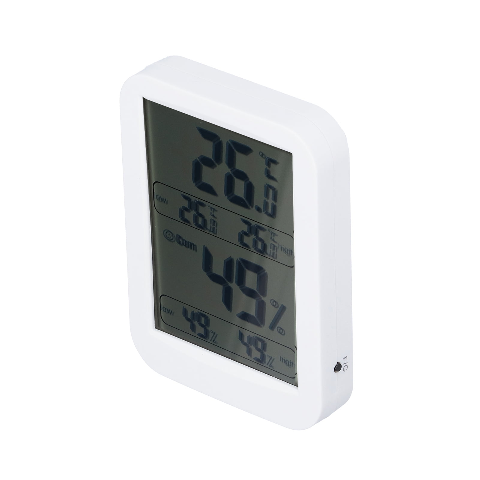 Large Display Digital Thermo,Hygrometer, Accurate Temp Humidity Monitor ...