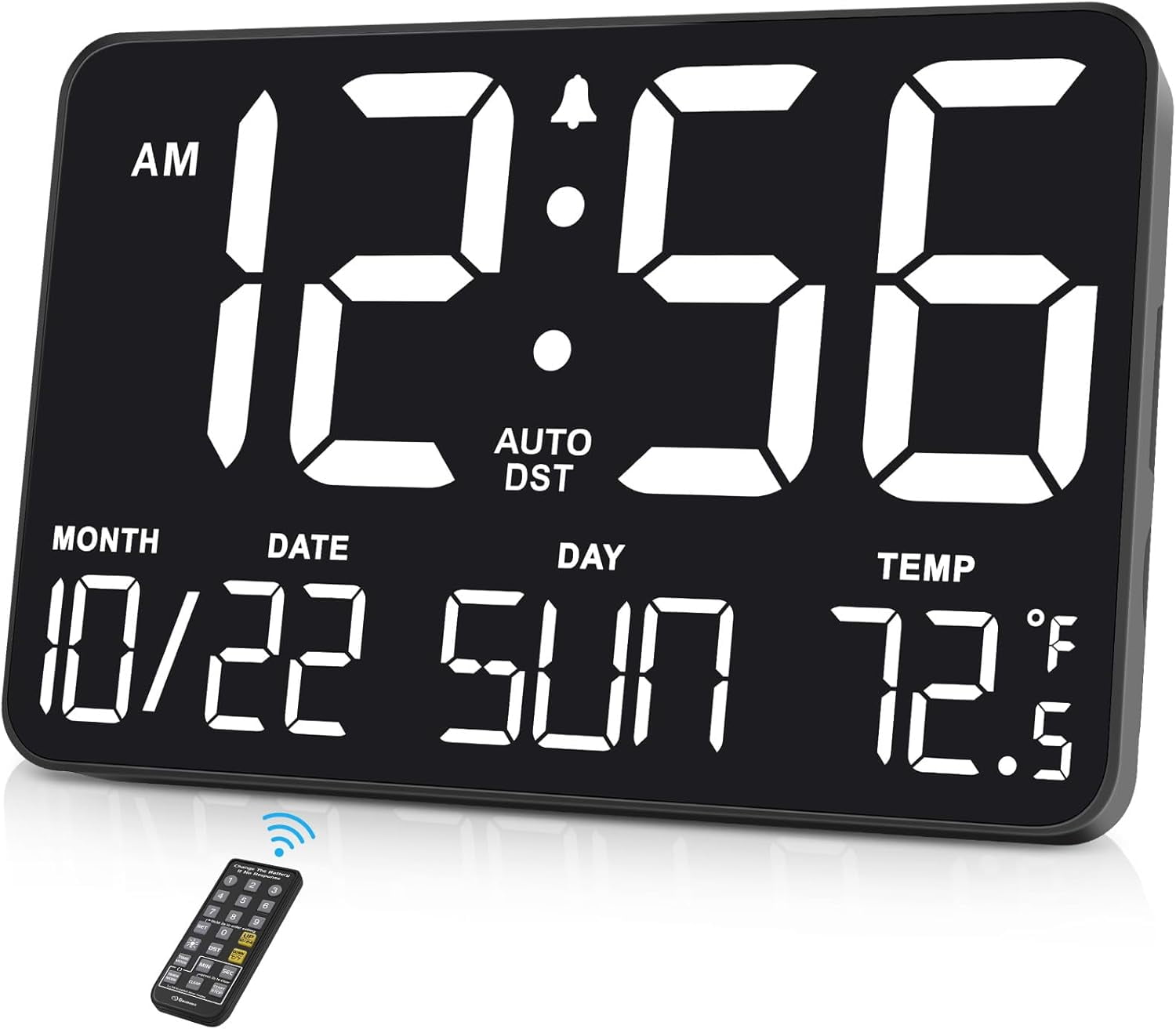 Customer reviews for Large Display Digital Wall Calendar Clock with ...