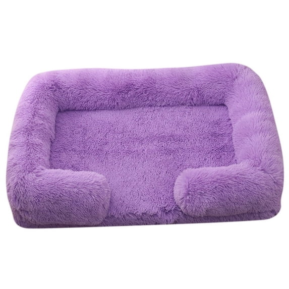 Large Dog Bed Dog Plush Pet Bed Winter Thickened Pad Dog Sleeping Bed ...
