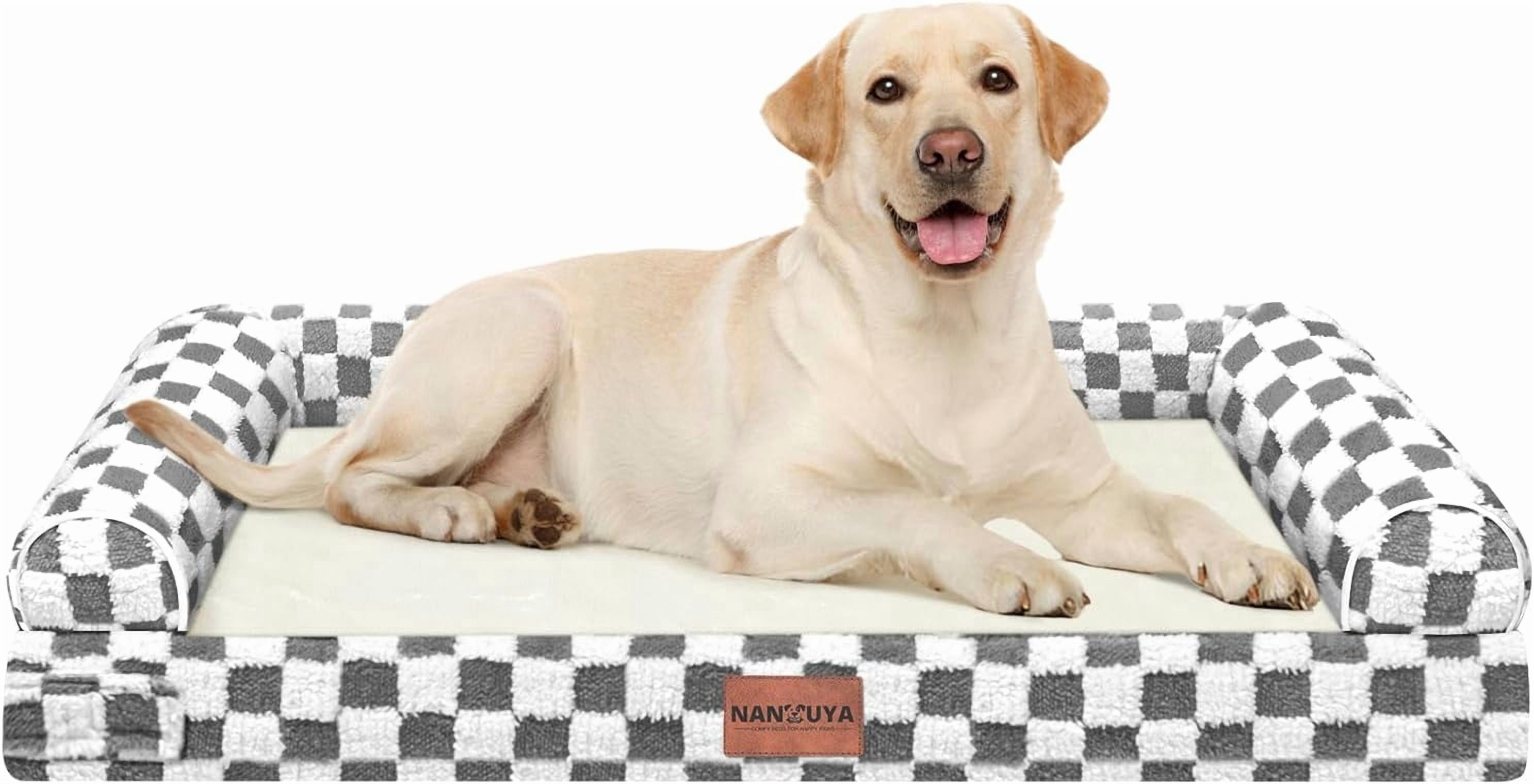 Large Dog Bed Orthopedic Washable: Beds Bolster XL Bed Large Big Dogs ...