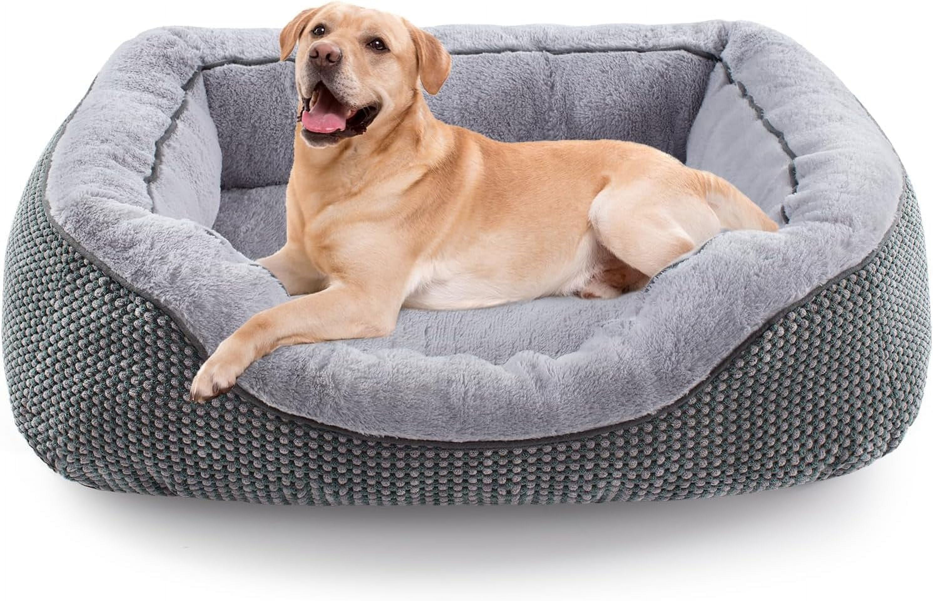 Large Dog Beds for Large Dogs Washable, Rectangle Dog Beds Large Sized ...