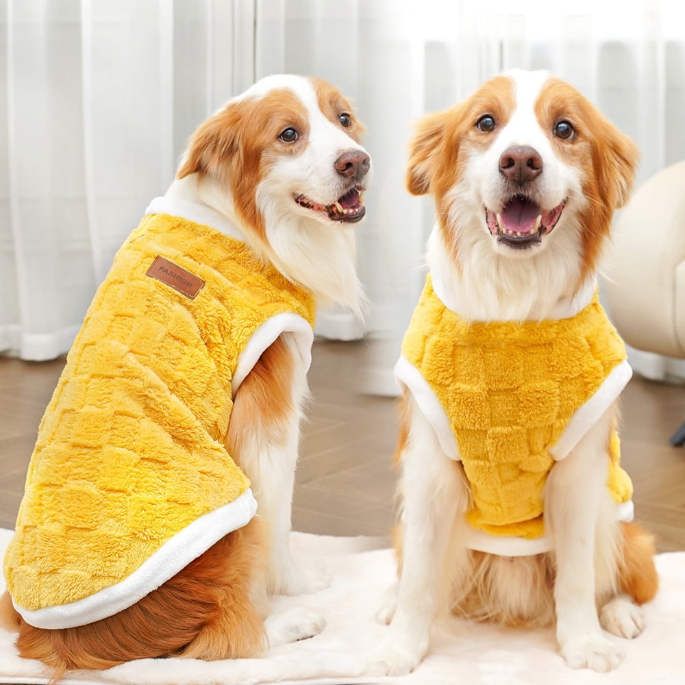 Large Dog Clothes, New Arrival Plush and Fleece Outerwear for Big ...
