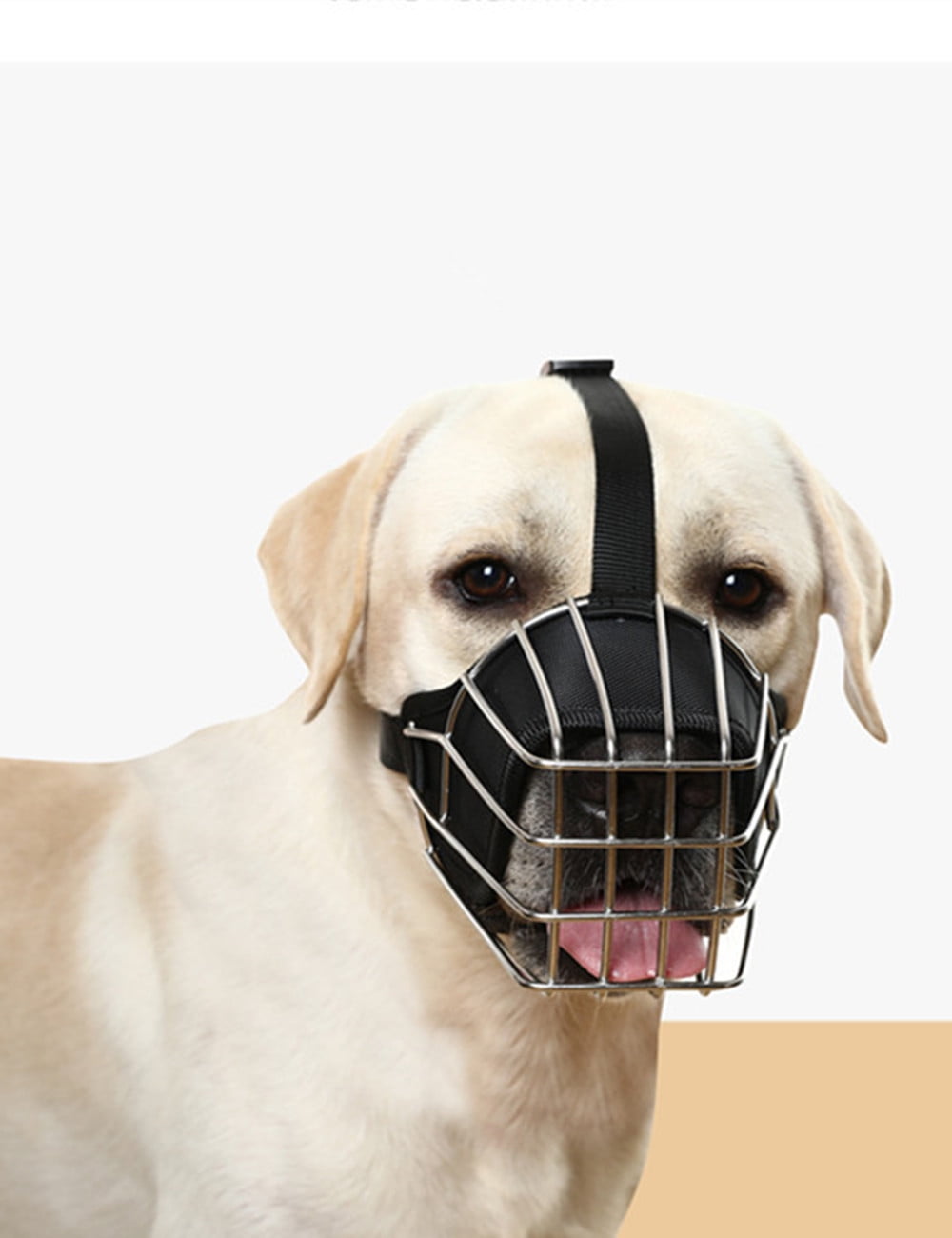 Large Dog Muzzle for Rottweiler –Heavy Duty Rottweiler Muzzle – Metal ...