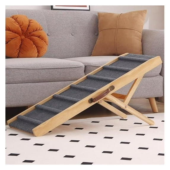 Large Dog Pet Ramp 4 Adjustable Height from 14.95'' to 24" for Bed Car ...