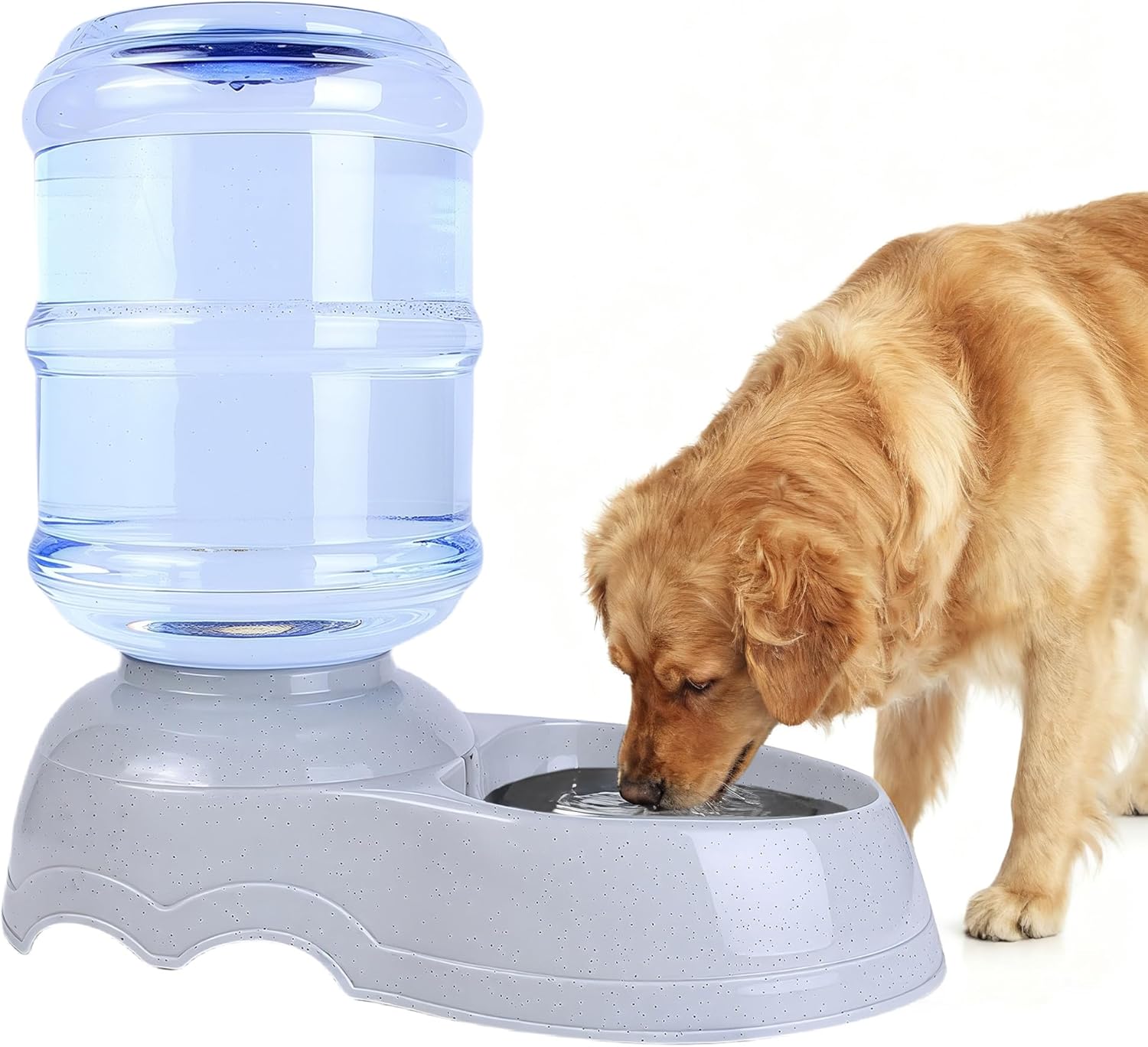 Large Dog Water Bowl Dispenser,3 Gallon/11L Gravity Automatic Pet Water ...