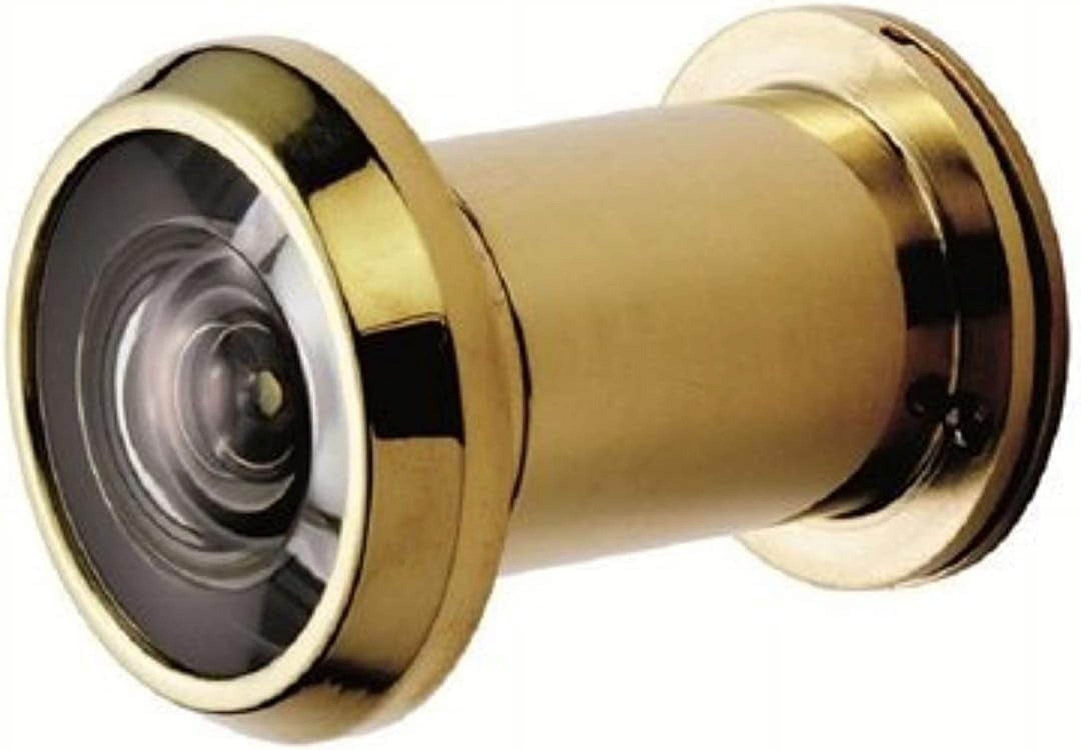 Large Door viewer 200 Degree PVD Brass - Gold - Walmart.com