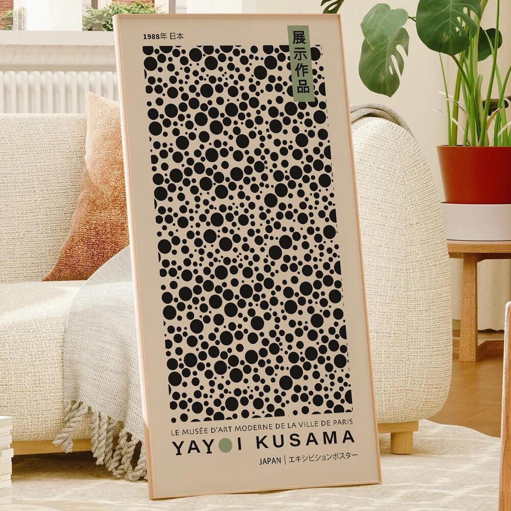Large Dots Yayoi Kusama Print, Abstract Art Poster, Japanese Art, Yayoi ...