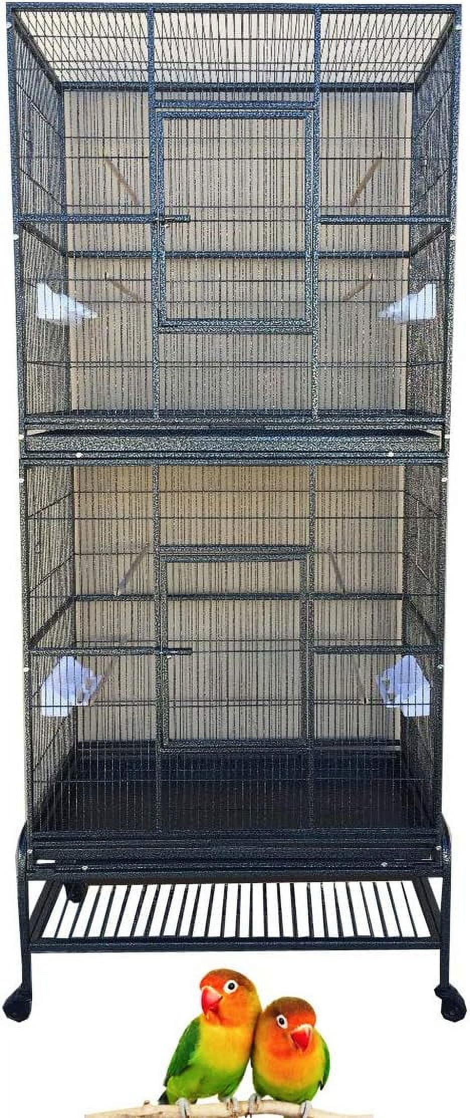 Large Double Durable Stacker Breeding Bird Flight Parrrot Separate ...