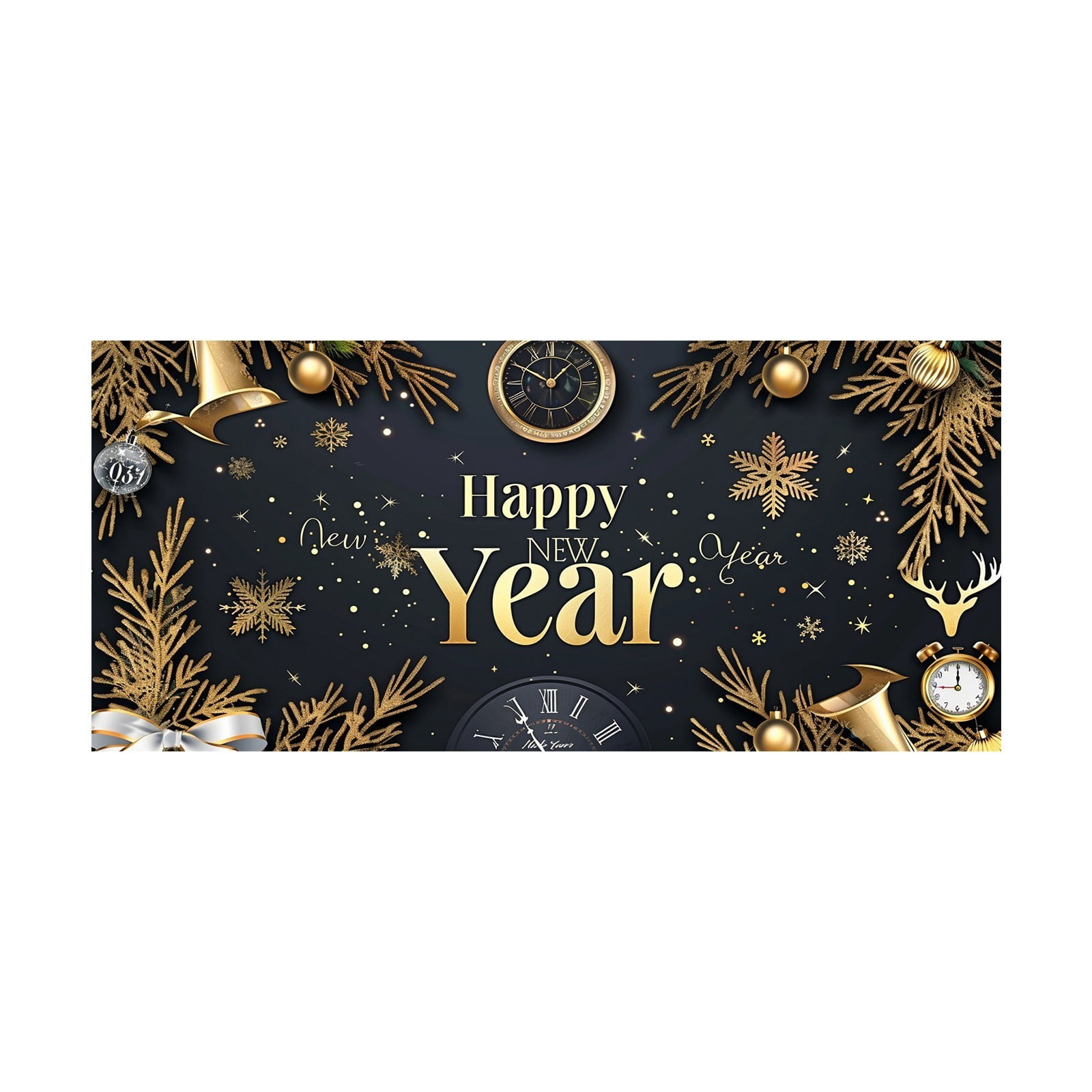Large Double Welcome Garage Banner for Outdoor Indoor Holiday ...