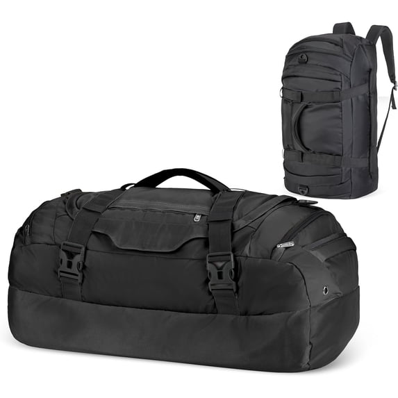 Large Duffel Bag Weekender Bags with Shoe Compartments 4-Way Gym ...