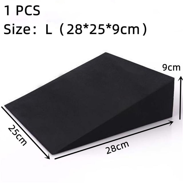 Large EVA Yoga Wedge Block Squat Slant Board Lightweight Supportive ...