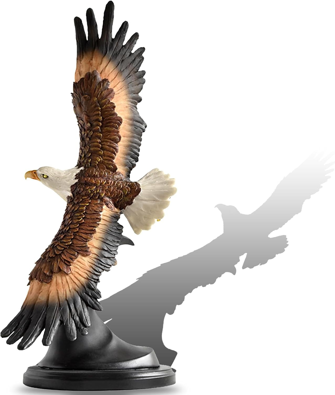 Large Eagle Statue Family Decor Wild Bird Sculpture, Tall Patriotic ...