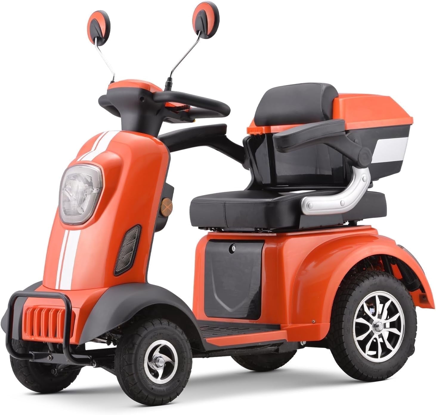 Large Electric 4-Wheel Mobility Scooter, (XW-E05) Heavy Duty Wheelchair ...