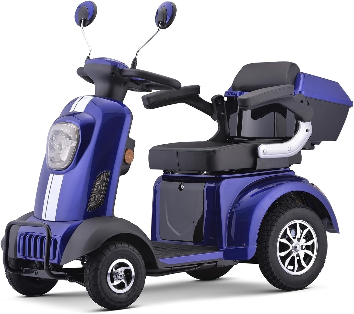 Large Electric 4-Wheel Mobility Scooter, (XW-E05) Heavy Duty Wheelchair ...