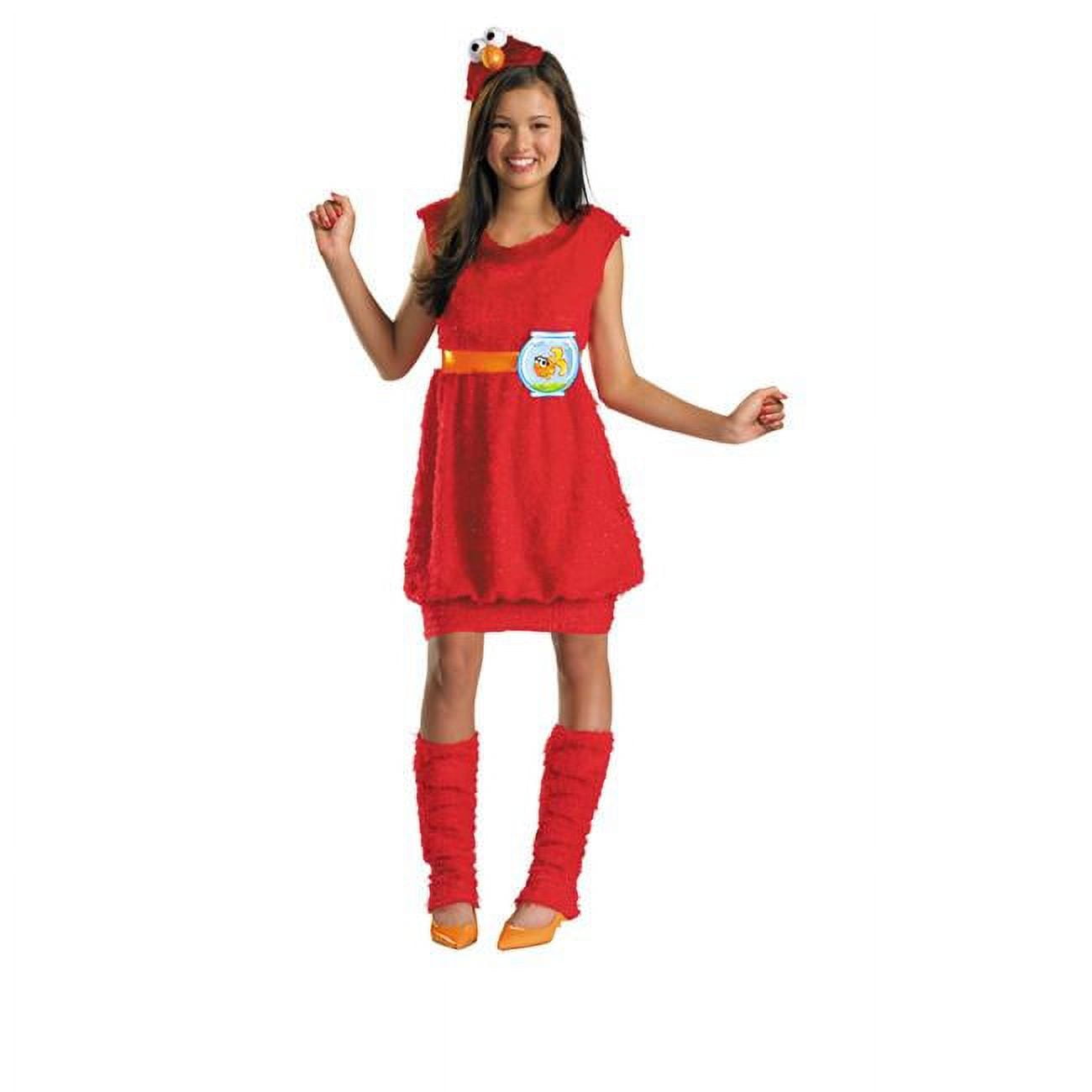 Large Elmo Child 10-12 Costume - Red - Large - Walmart.com