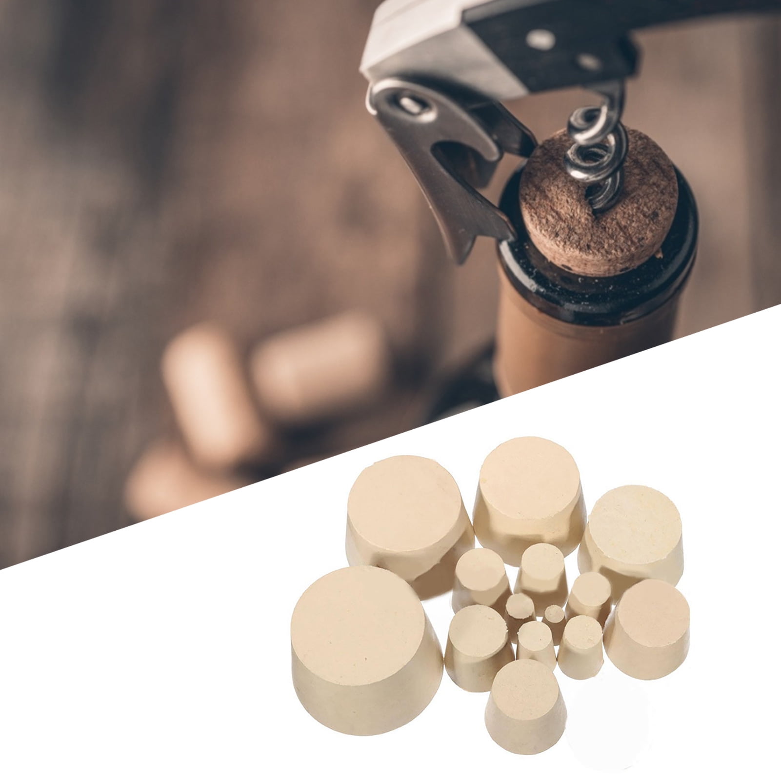 1PC Large-End Push-In Bottle Stopper - Elastic, Comfortable, Delicate ...