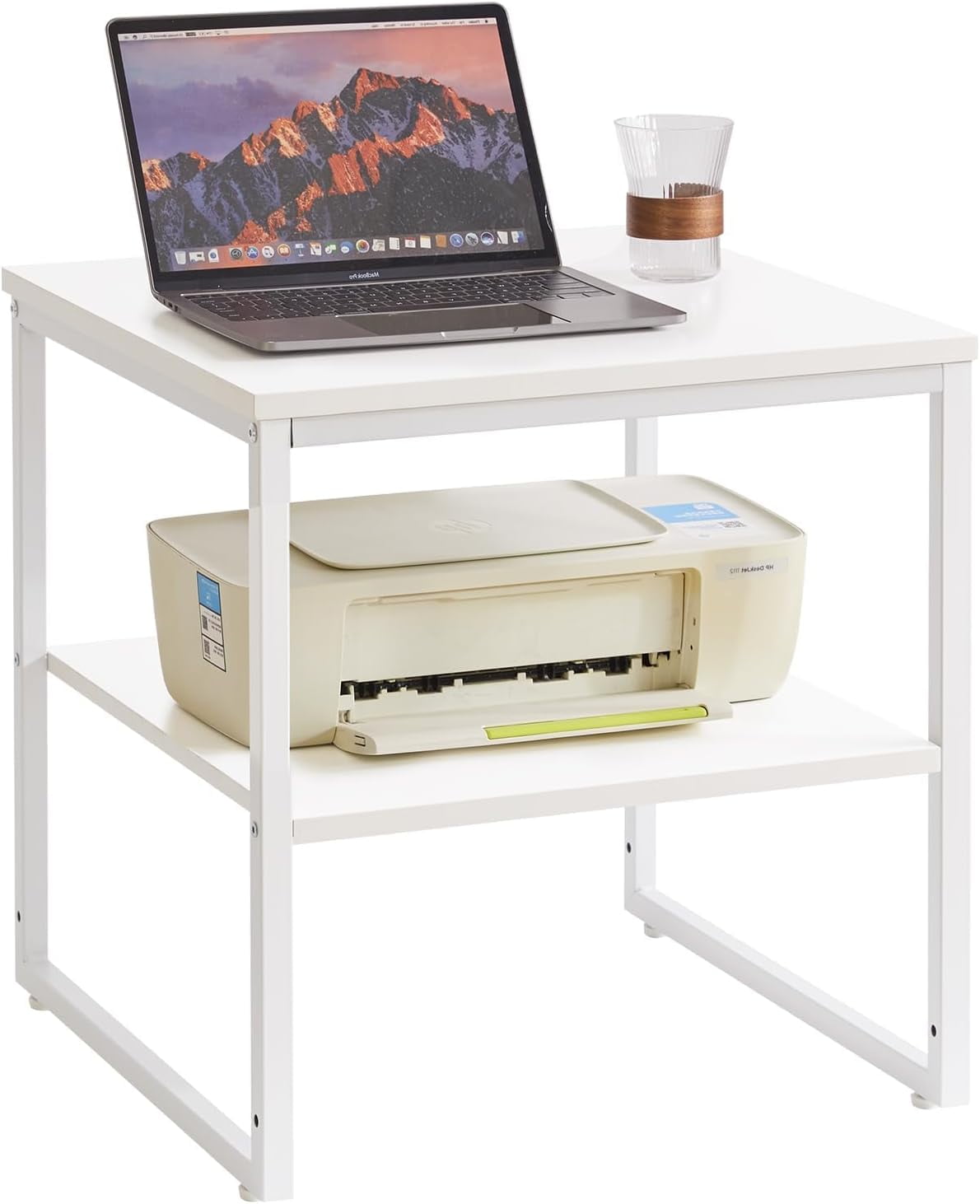 Large End Table for Living Room, Small Table Stand 20 Inch, Fridge ...