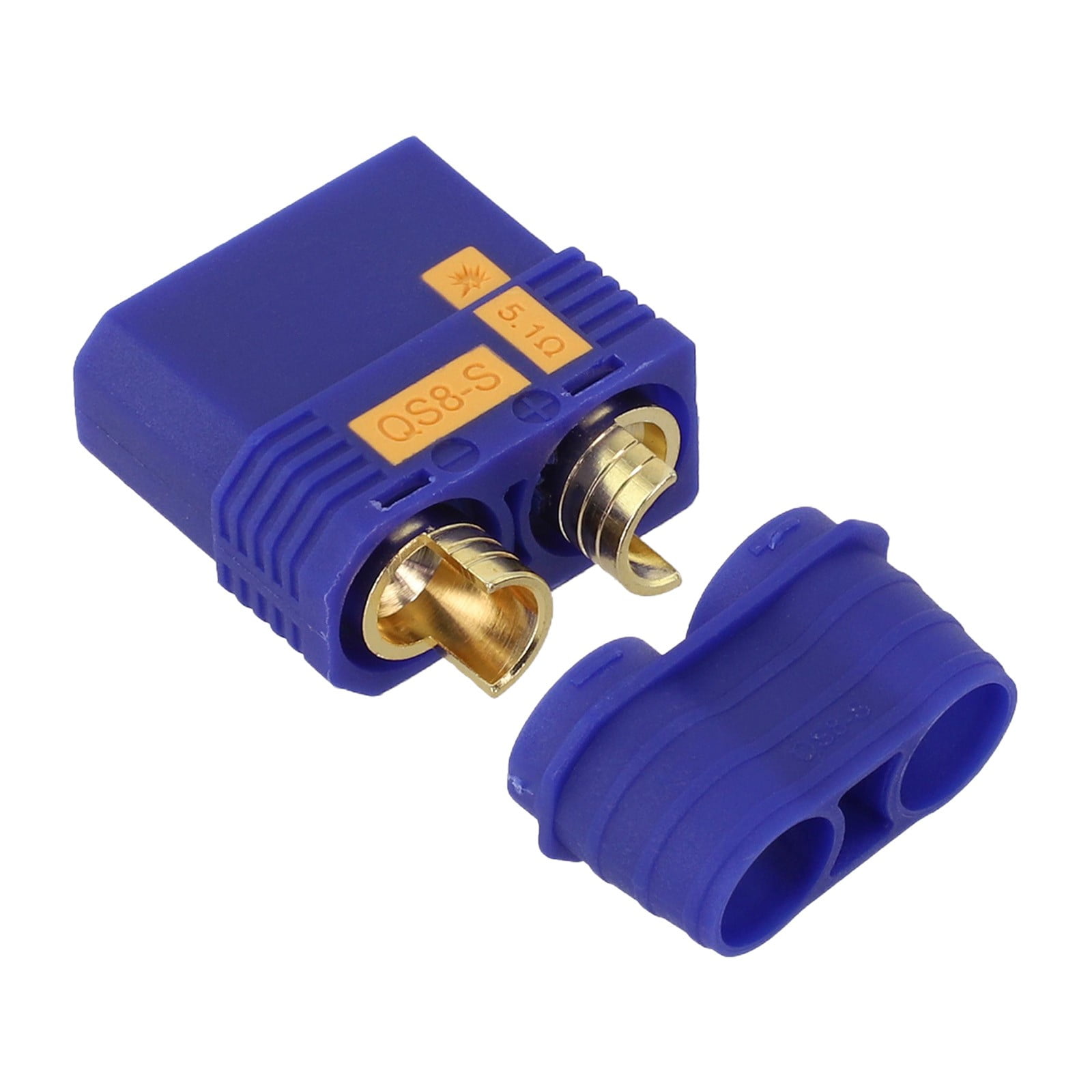 Large Energy Plug QS8-S Connector 8-10AWG Wire Gauge Gold-plated Copper ...