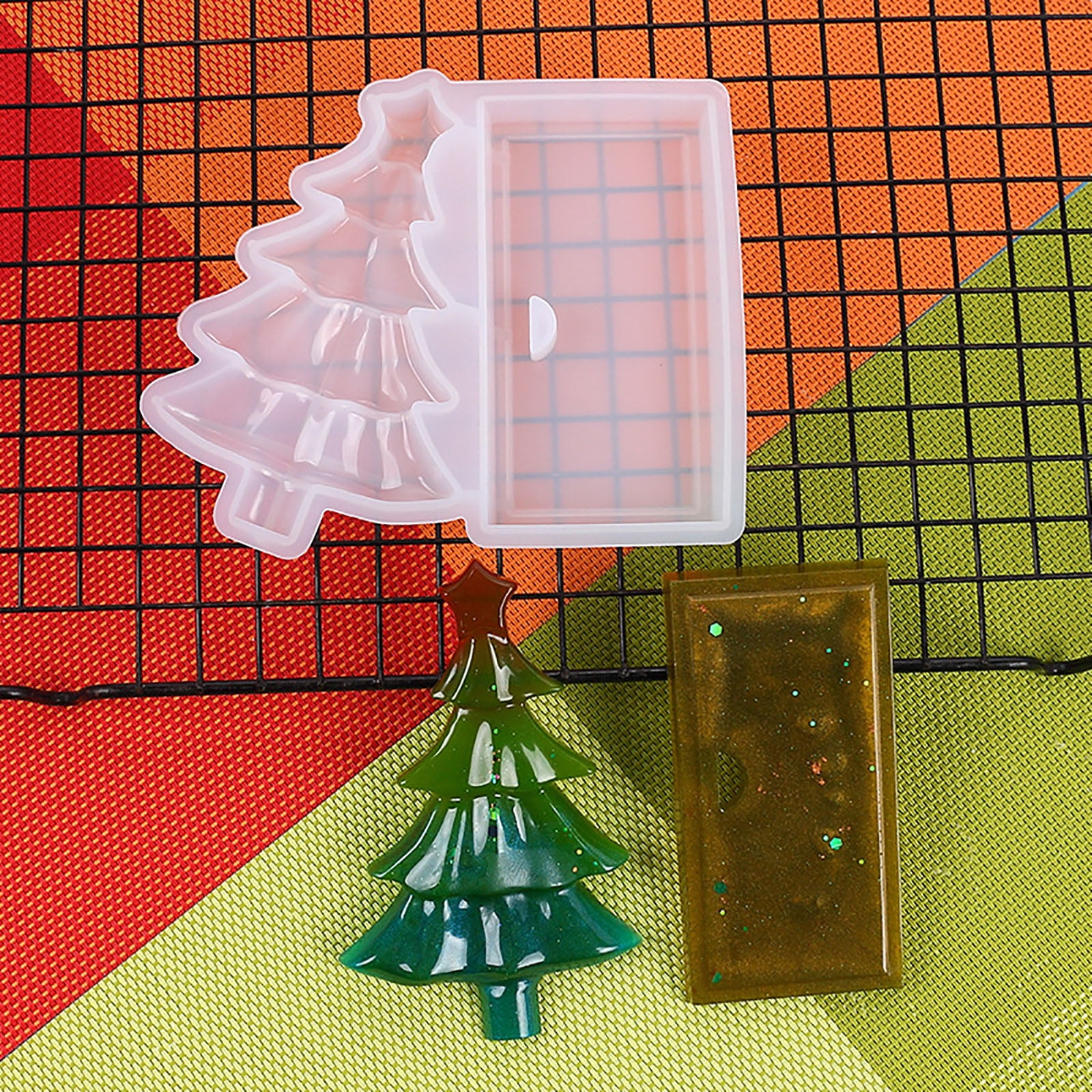 Large Epoxy Christmas Tree Silicone Christmas Tree Display Made Of ...