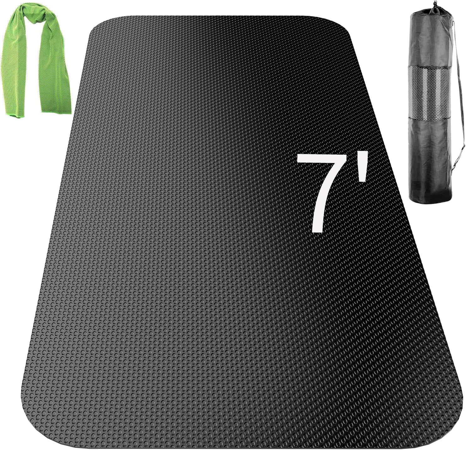 Large Exercise Mat,Exercise Equipment Mat,Treadmill Mat, Bike Workout ...