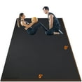Large Exercise Mat for Home Gym Mats Exercise Heavy Duty Gym Large Yoga ...
