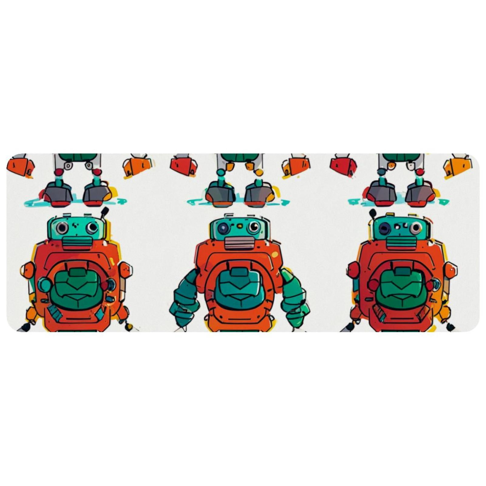 Large Extended Abstract Mechanical Turtle Cute Gaming Mouse Pad, XL ...