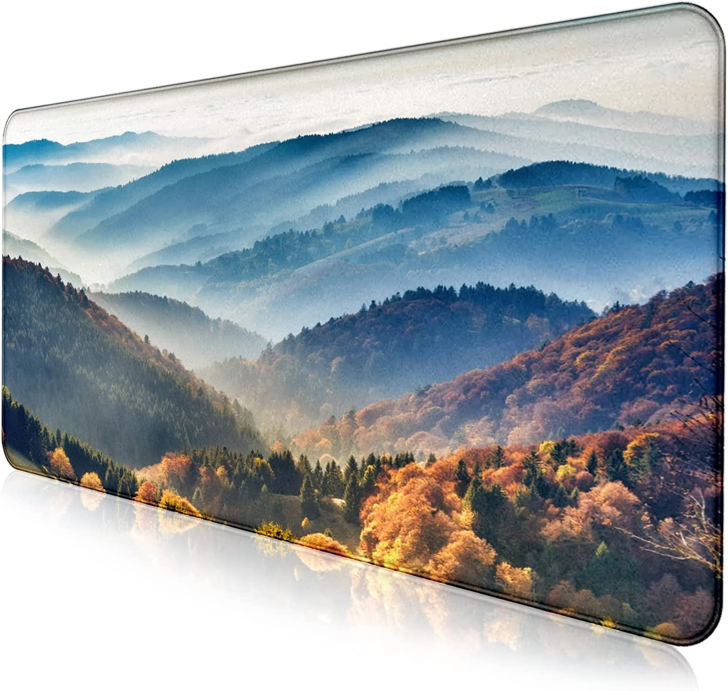 Large Extended Gaming Mouse Pad with Stitched Edges, Non-Slip ...