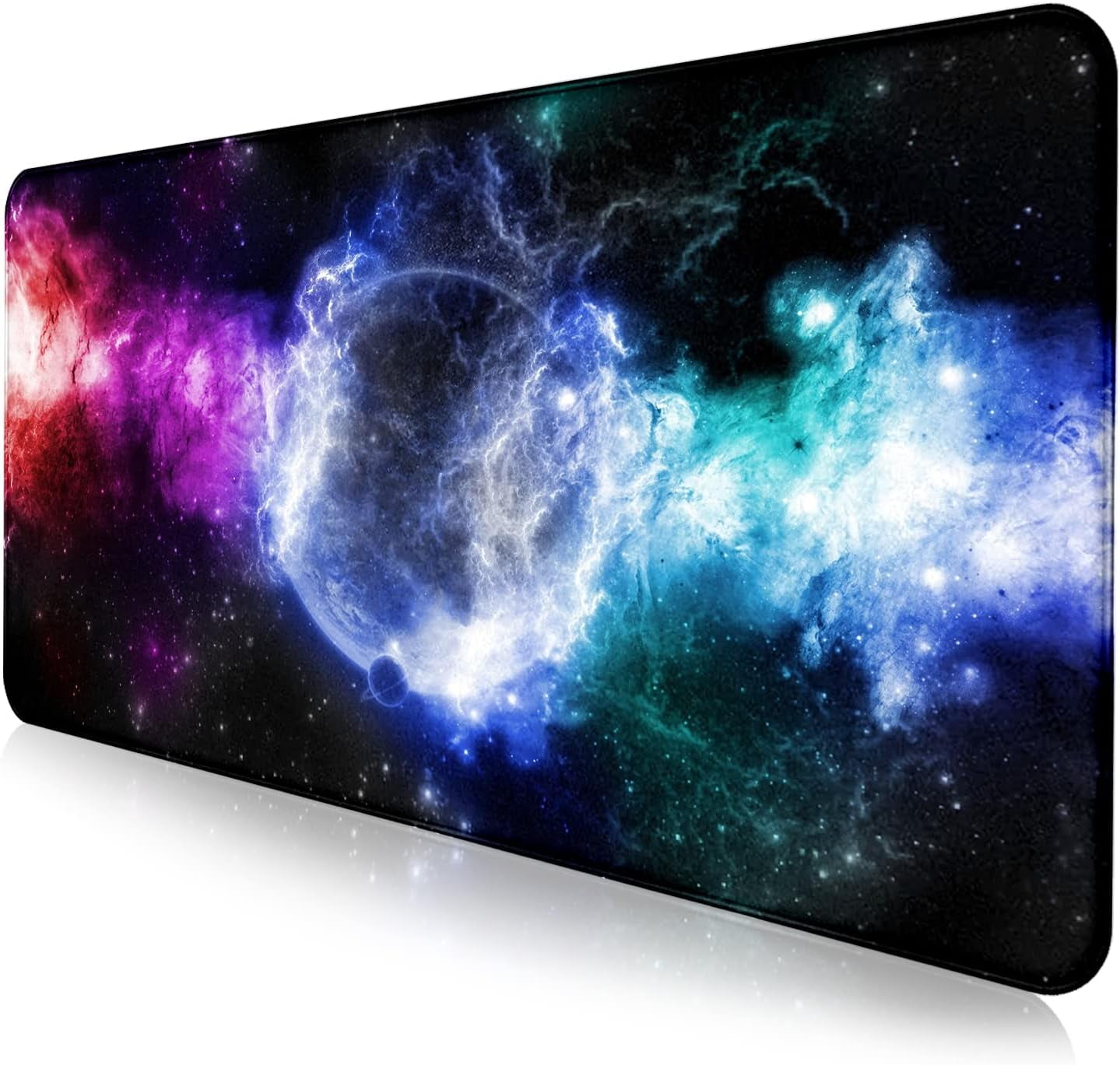 Large Extended Gaming Mouse Pad with Stitched Edges, Non-Slip ...