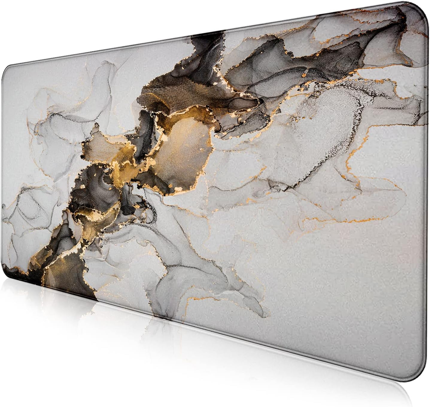 Large Extended Gaming Mouse Pad with Stitched Edges, Non-Slip ...