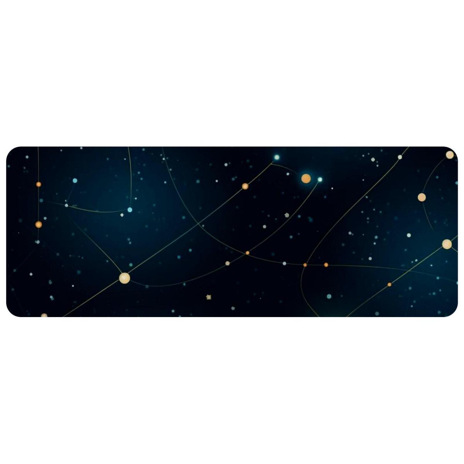Large Extended Gemini Constellations Painted Gaming Mouse Pad, XL Desk Mat Keyboard Mat for ...