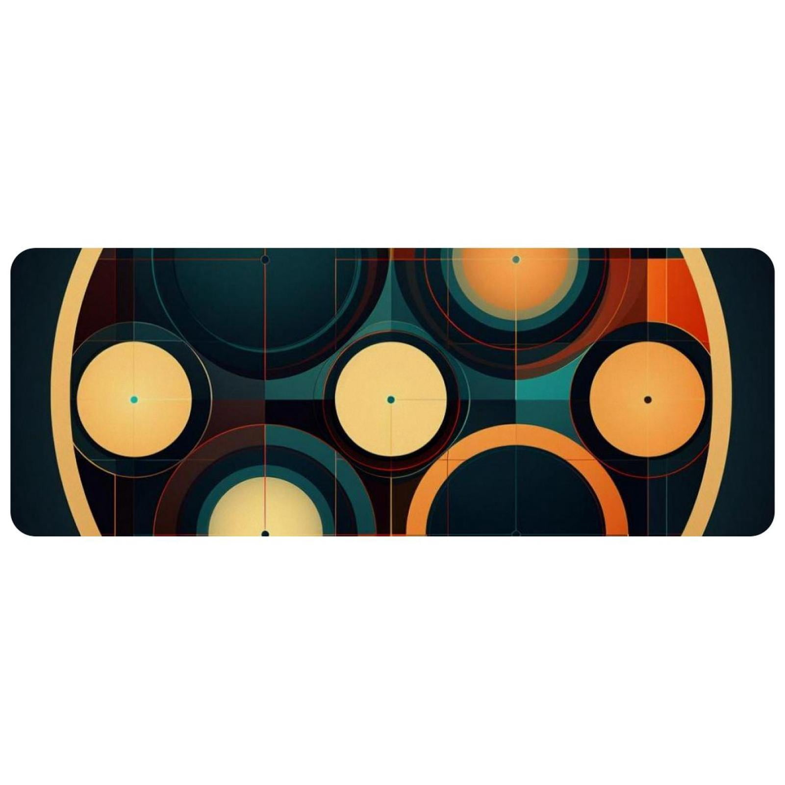 Large Extended Geometric Cube Pretty Gaming Mouse Pad, XL Desk Mat ...
