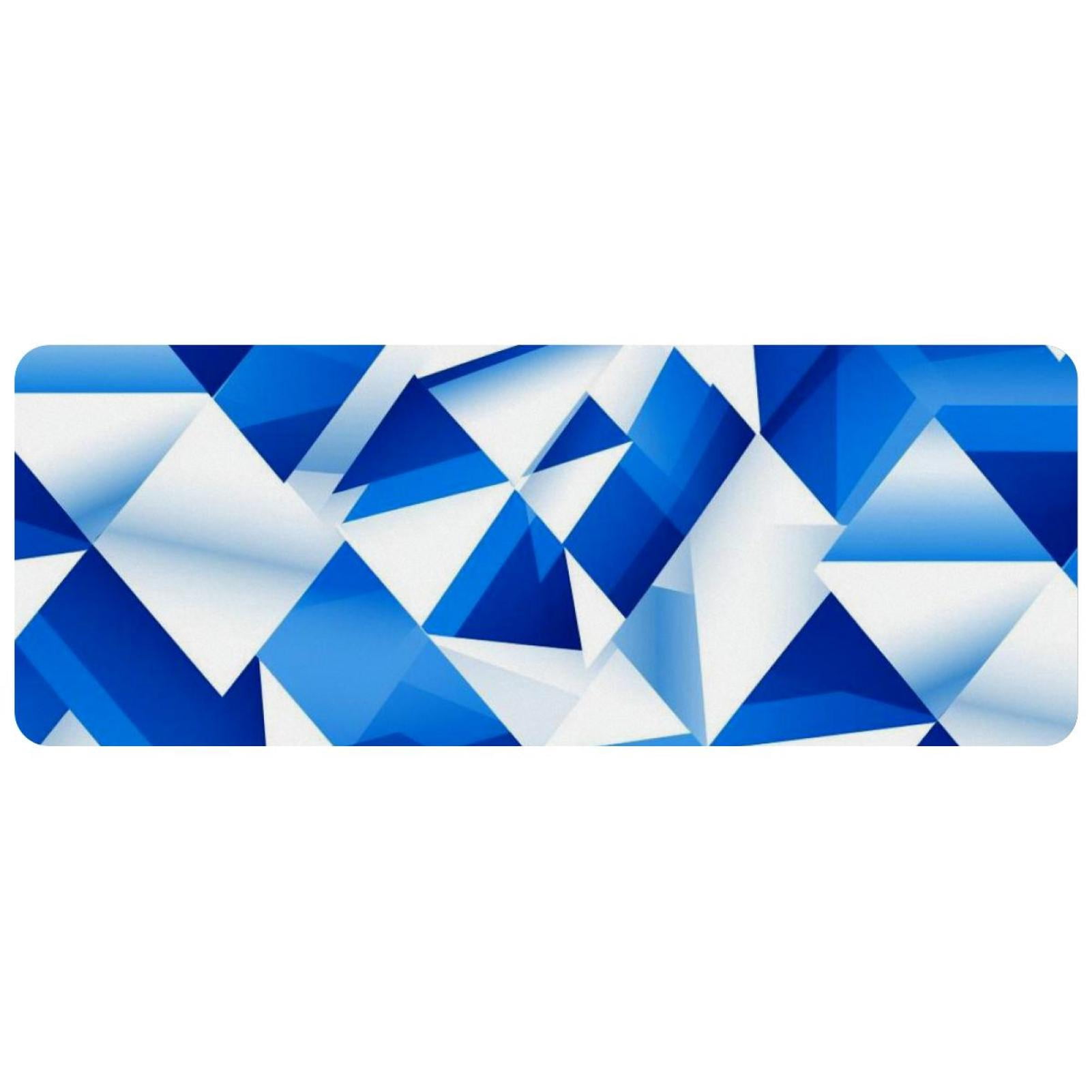 Large Extended Israeli Flag Blue Pretty Gaming Mouse Pad, XL Desk Mat ...