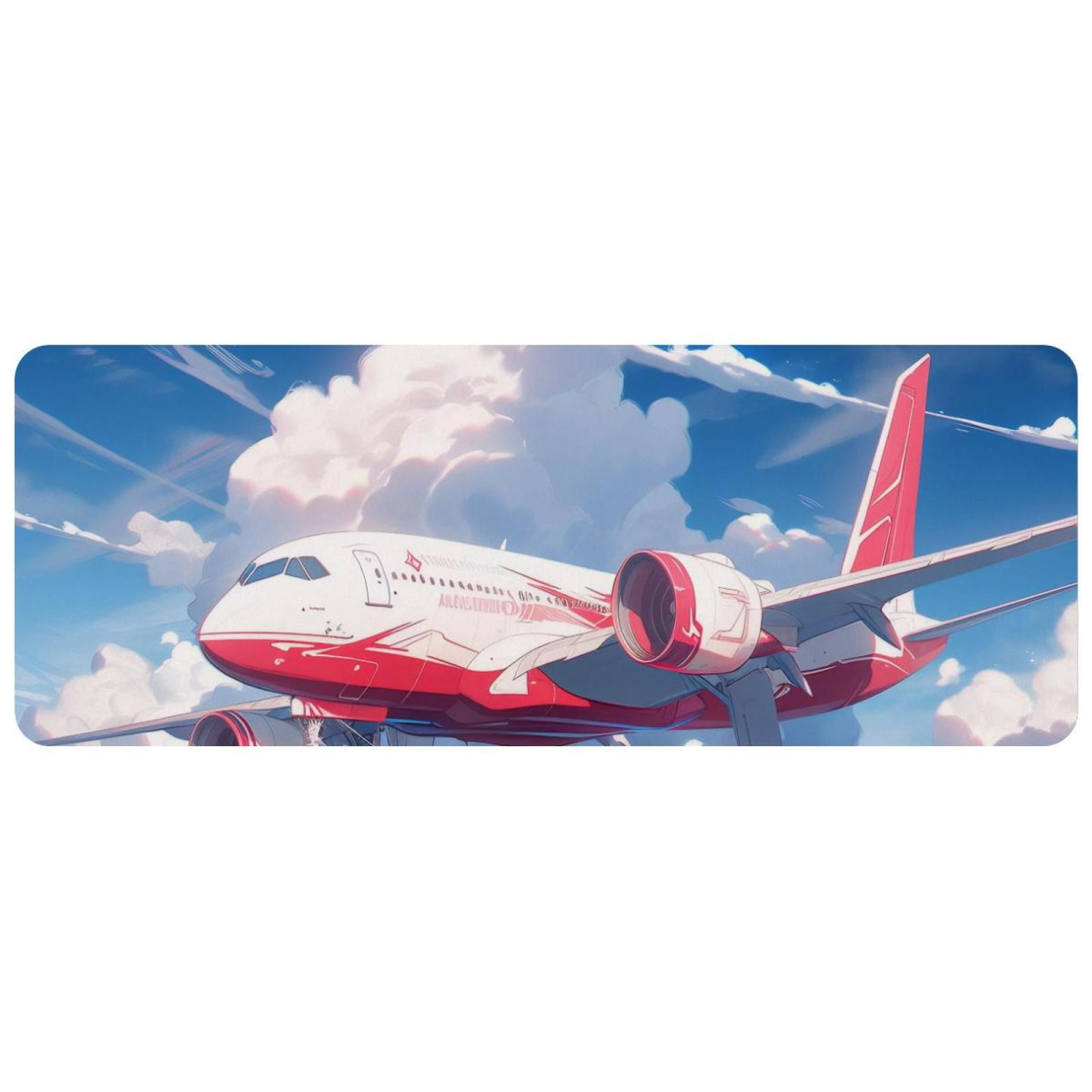 Large Extended Mouse Pad, Anti-Slip Rubber Base, Gaming Mouse Mat, 31.3 ...