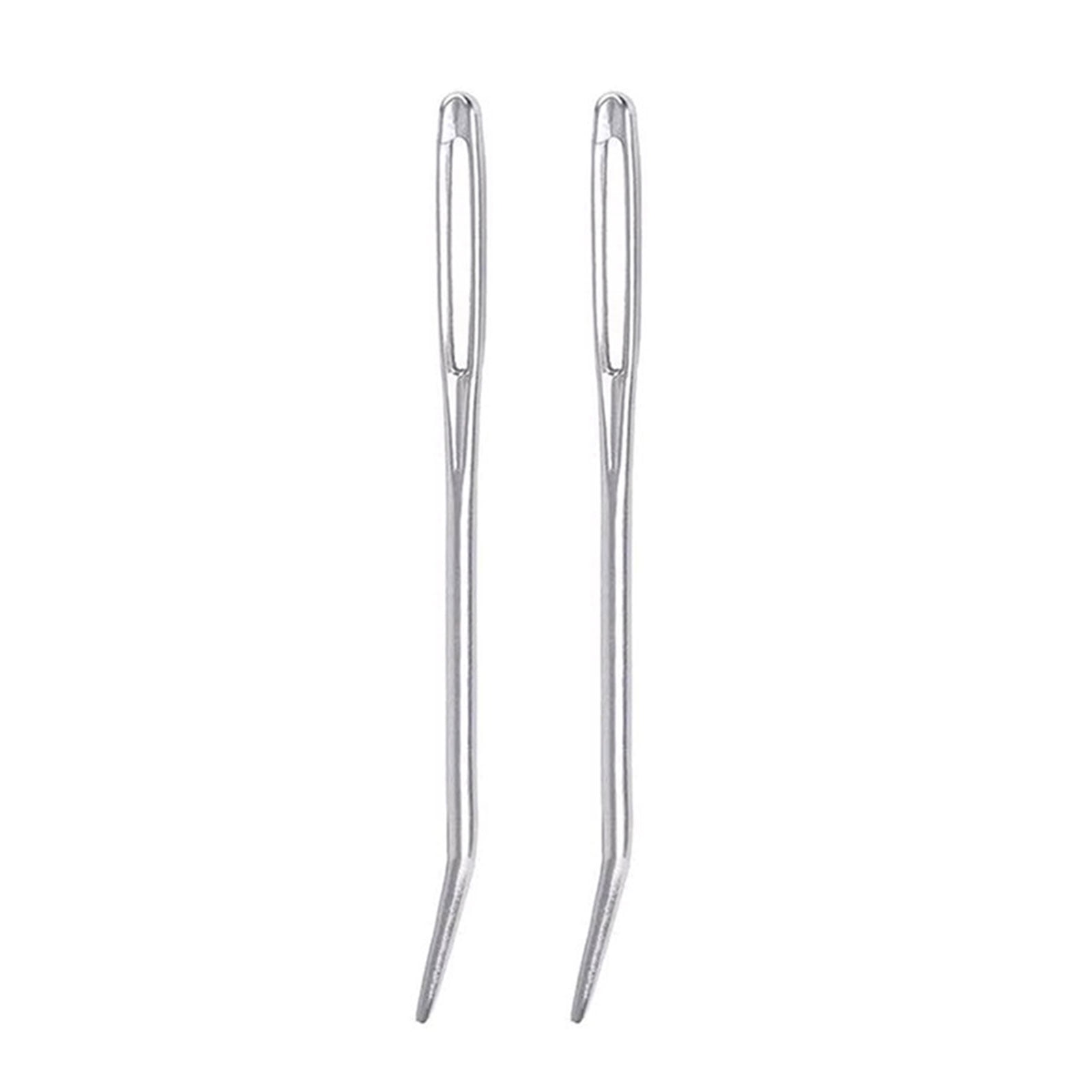 Large Eye Sewing Needle with Curved Tip, Yarn Darning Needle Sewing ...