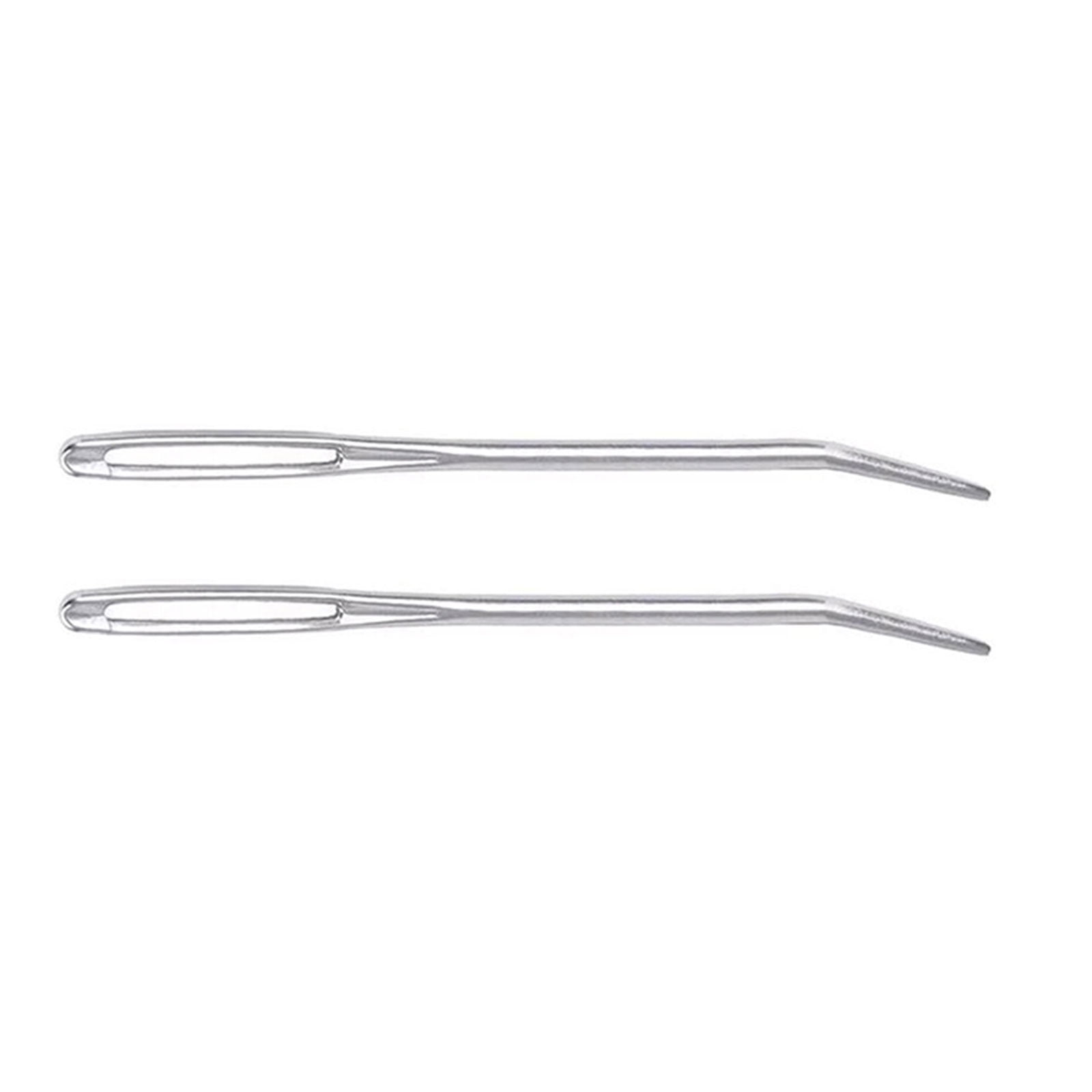 Large Eye Sewing Needle with Curved Tip, Yarn Darning Needle Sewing ...